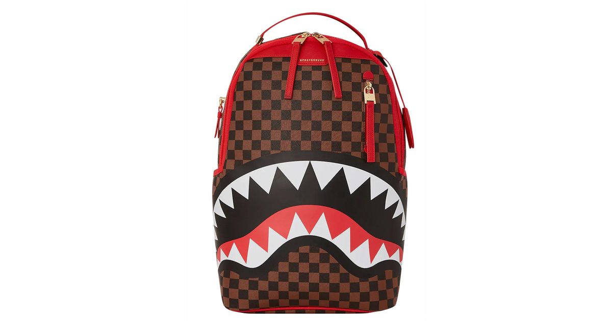 Sprayground Backpack in Red for Men | Lyst