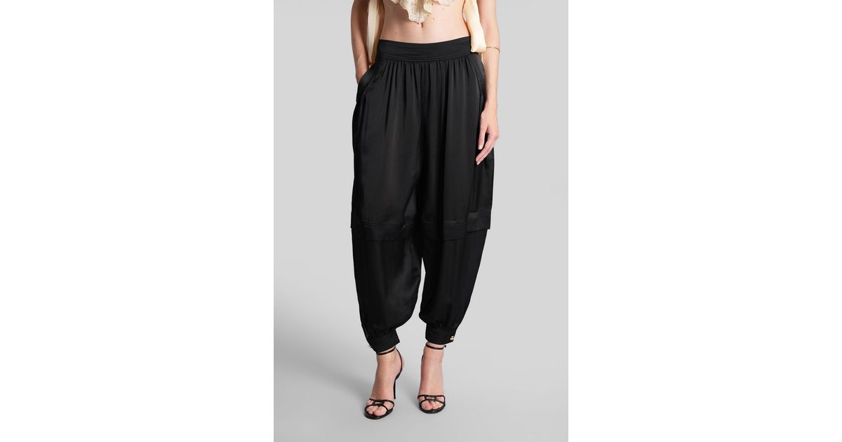 Zimmermann Pants in Black | Lyst