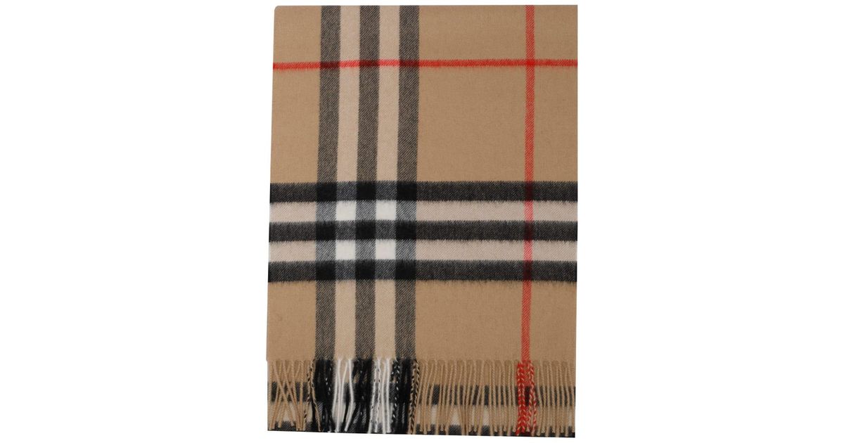 Burberry Scarfs in Brown | Lyst UK