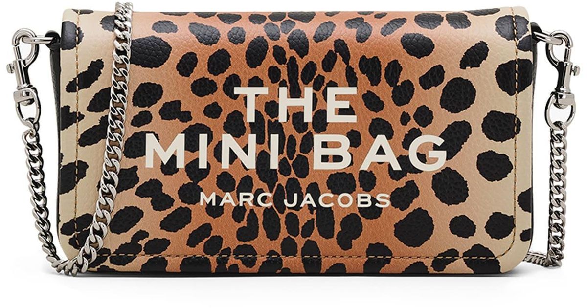 Marc Jacobs The Mini Crossbody in Gray | Lyst