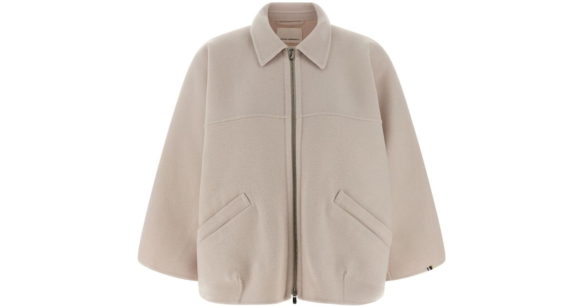 Extreme Cashmere N°429 Bog Jacket in Natural | Lyst UK