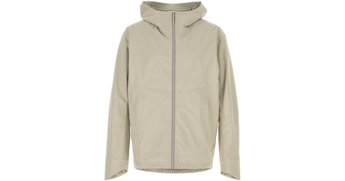 Arc'teryx Sand Nylon Arris Jacket in White for Men | Lyst UK