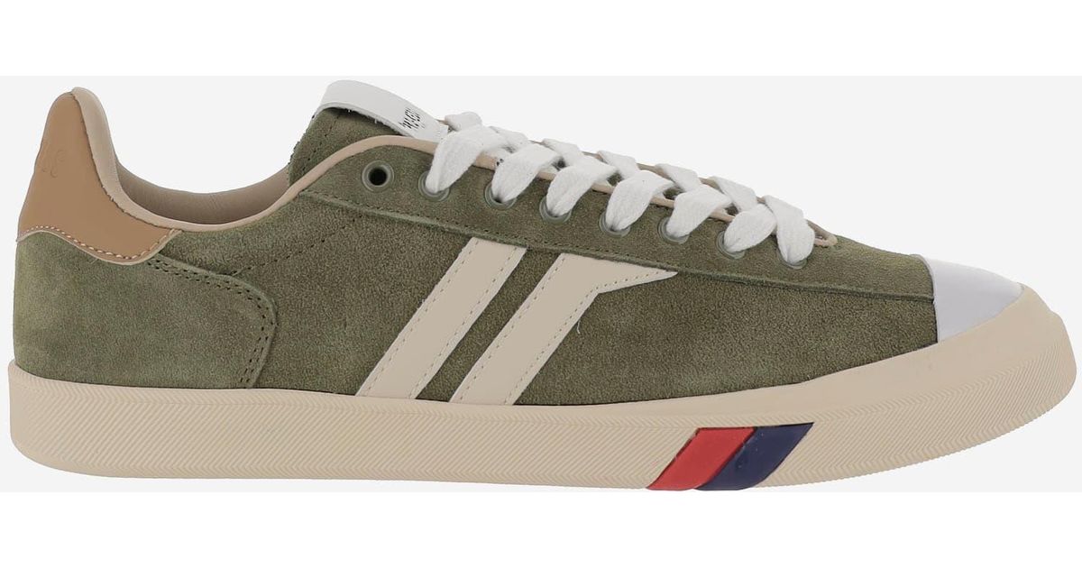 Pro Keds Court Ace Suede Leather Sneakers in Green for Men | Lyst UK