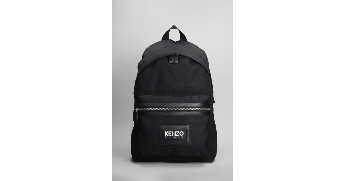 KENZO Backpack in Black for Men | Lyst