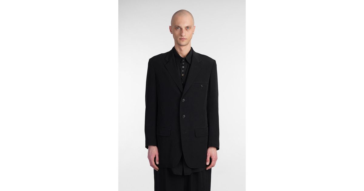 Yohji Yamamoto I Blazer in Black for Men | Lyst