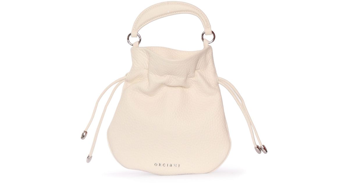 Orciani Handbag in Natural | Lyst