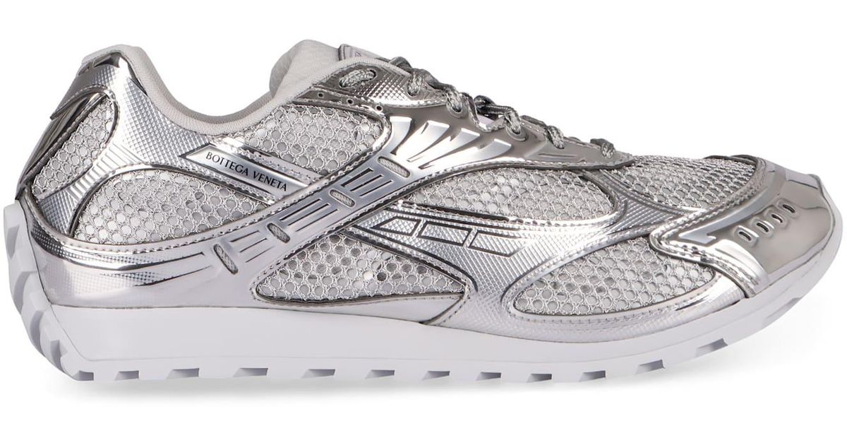 Bottega Veneta Orbit Running Sneakers For in Gray for Men | Lyst