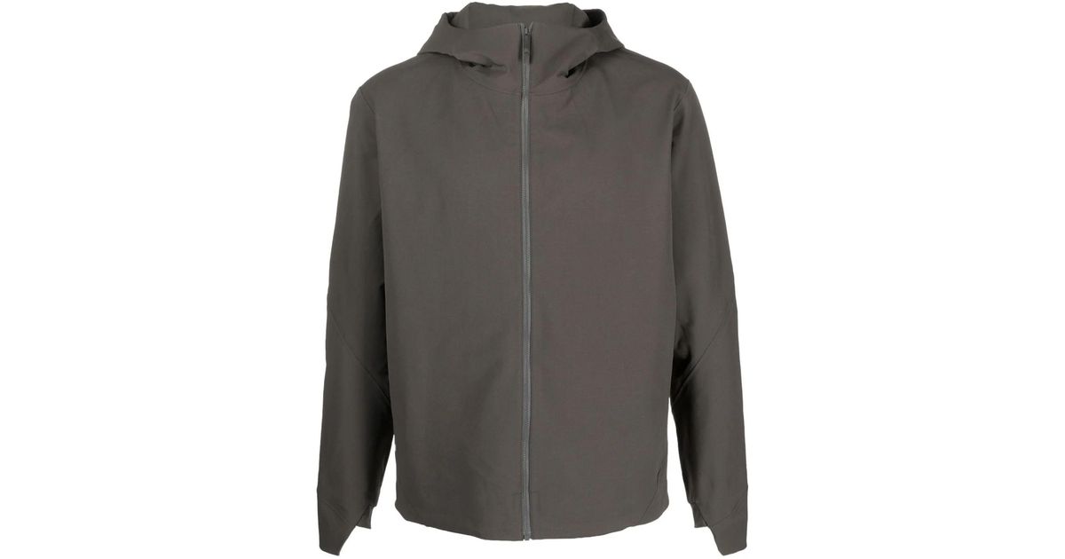Arc'teryx Isogon MX Softshell Hooded Jacket in Gray for Men | Lyst