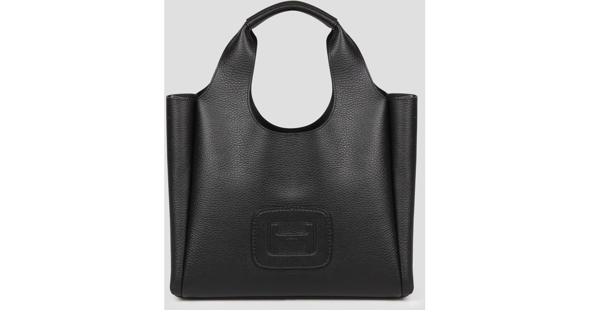 Hogan Tote H-Bag in Black | Lyst