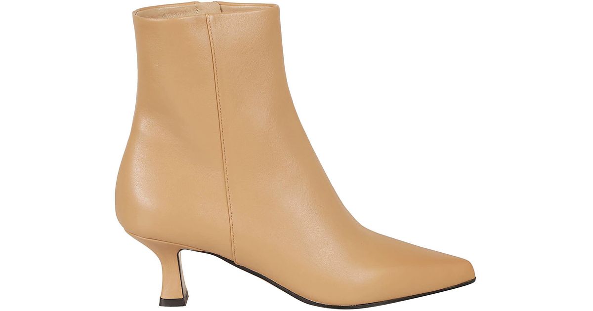 3Juin Linzi Boots in Natural | Lyst