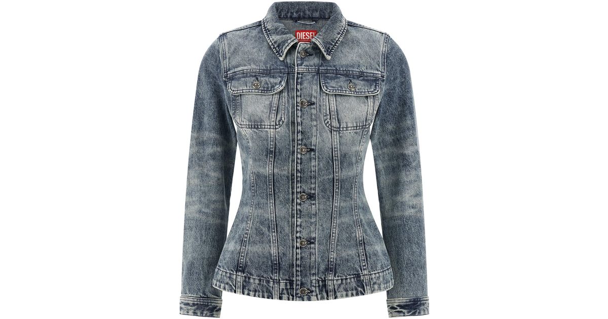 DIESEL De-Katerin Jacket in Blue | Lyst UK