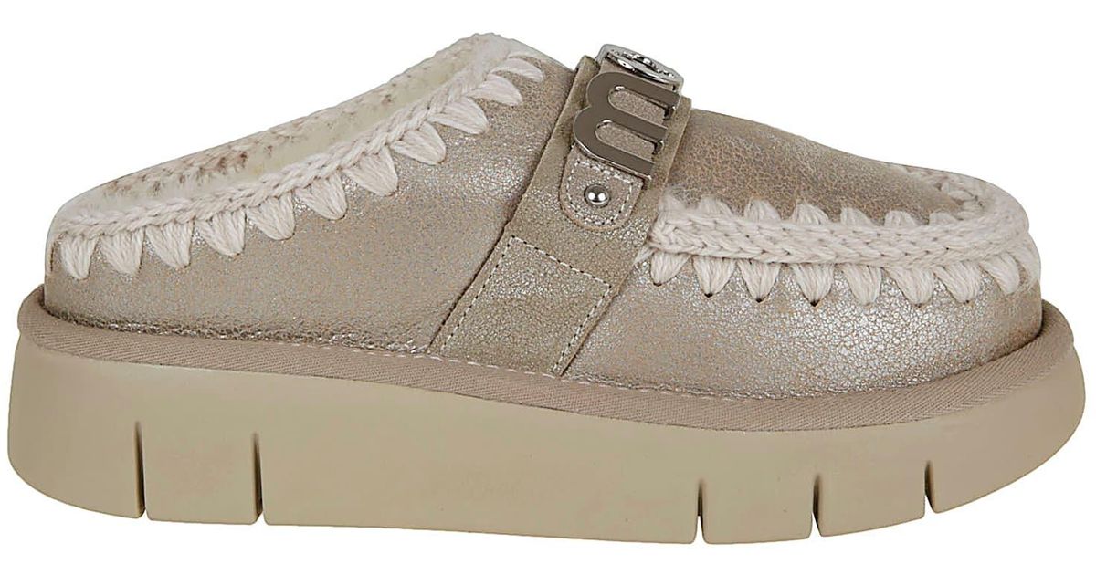 Mou Bounce Clog Special Leather | Lyst