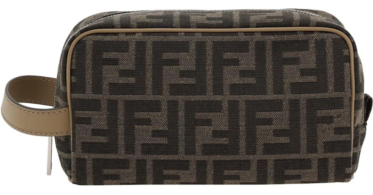 Fendi Vanity Case in Gray for Men | Lyst