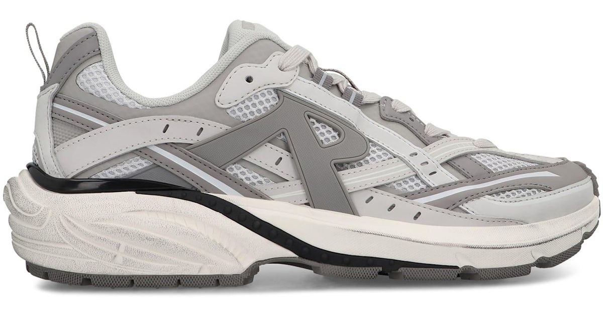 Represent Storm Runner Fabric Low-Top Sneakers in White for Men | Lyst