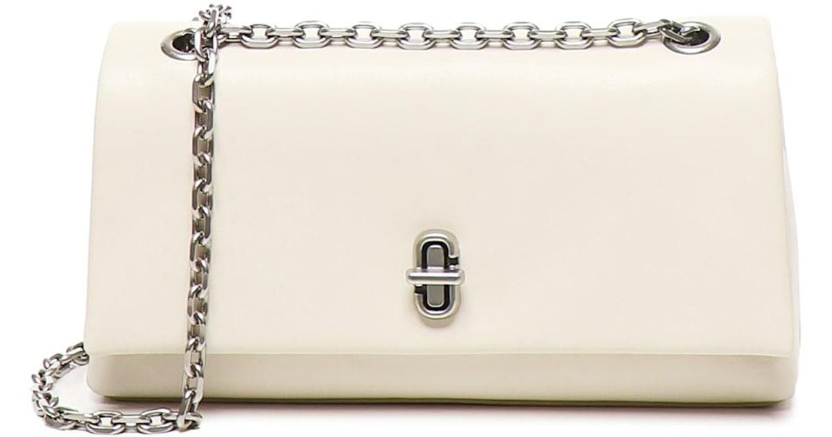 Marc Jacobs Mini Bag Dual Chain in Natural | Lyst