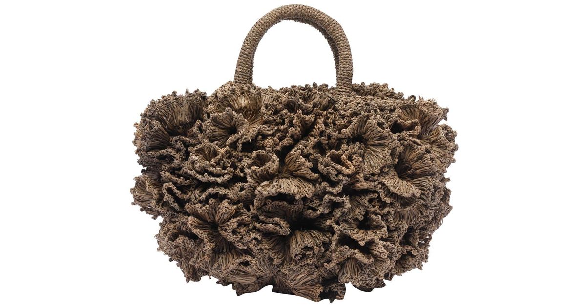 IBELIV Coral Hand Bag in Brown | Lyst