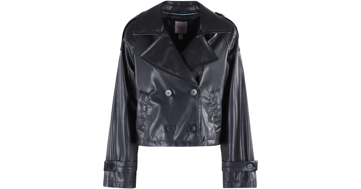 Urbancode Jacket With Bottons in Black | Lyst