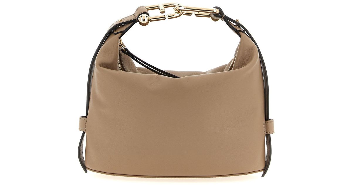 Furla Nuvola Mini Handbag in Brown | Lyst