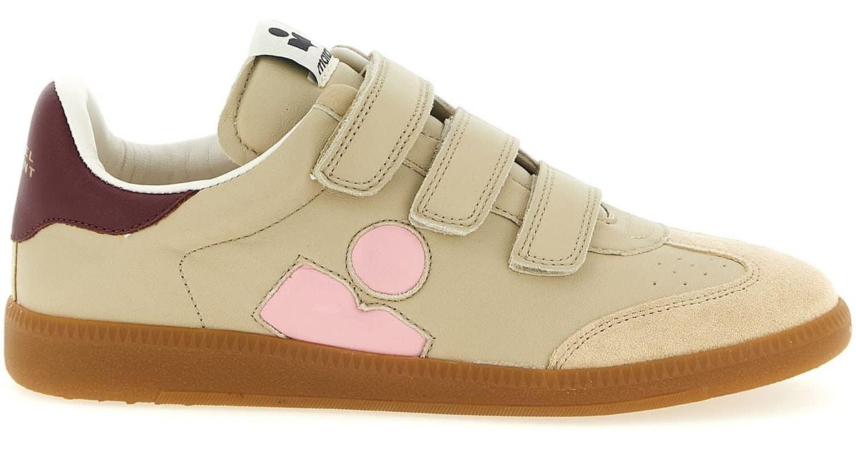Isabel Marant Leather Sneakers | Lyst UK