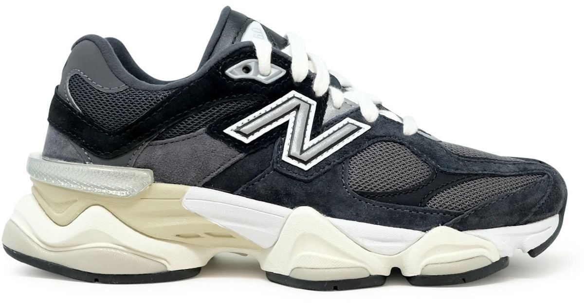 New Balance Suede Nubuck Sneaker in Blue | Lyst