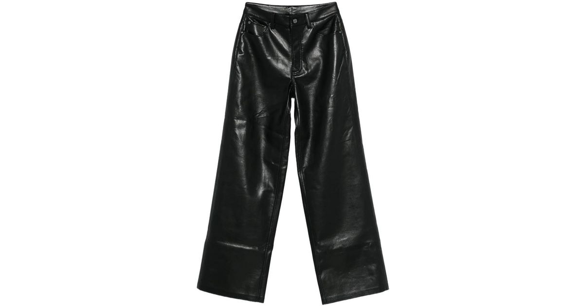 Anine Bing Trousers in Black | Lyst