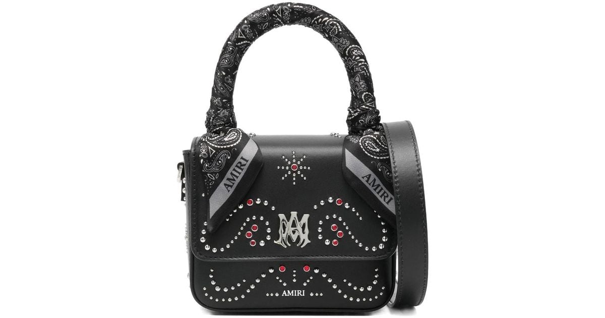 Amiri Mini Bags in Black | Lyst