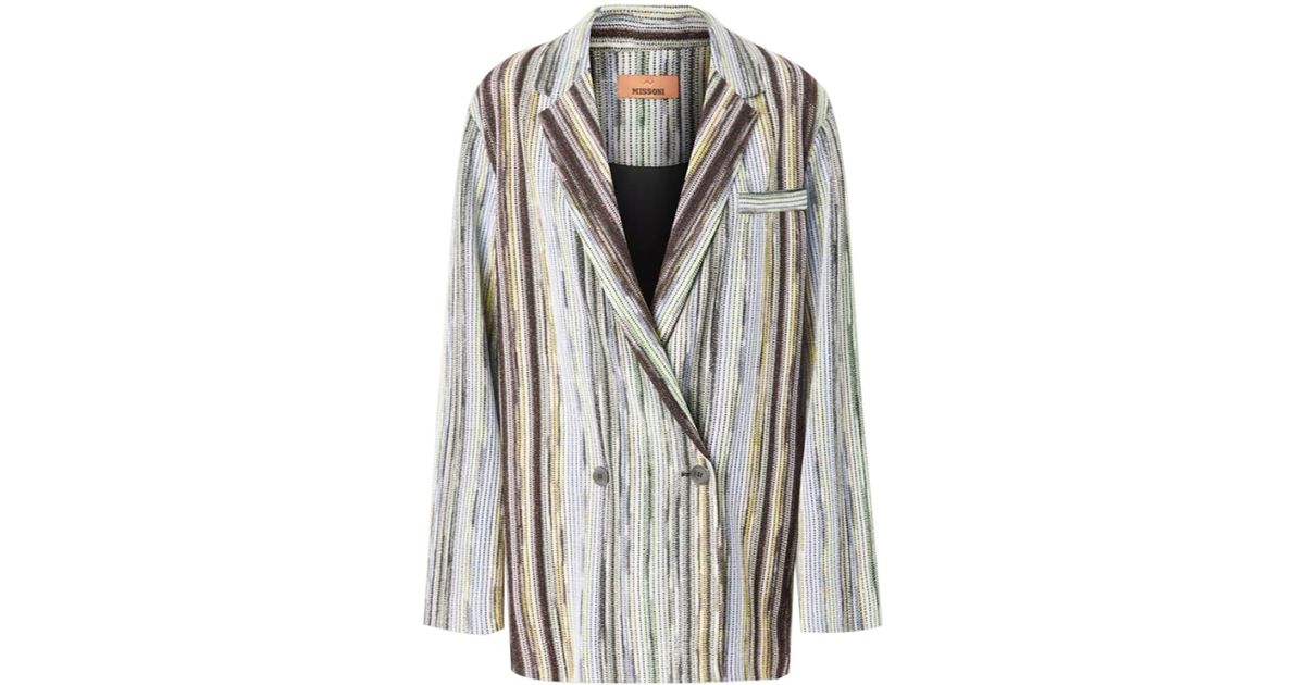 Missoni Jacket in White | Lyst