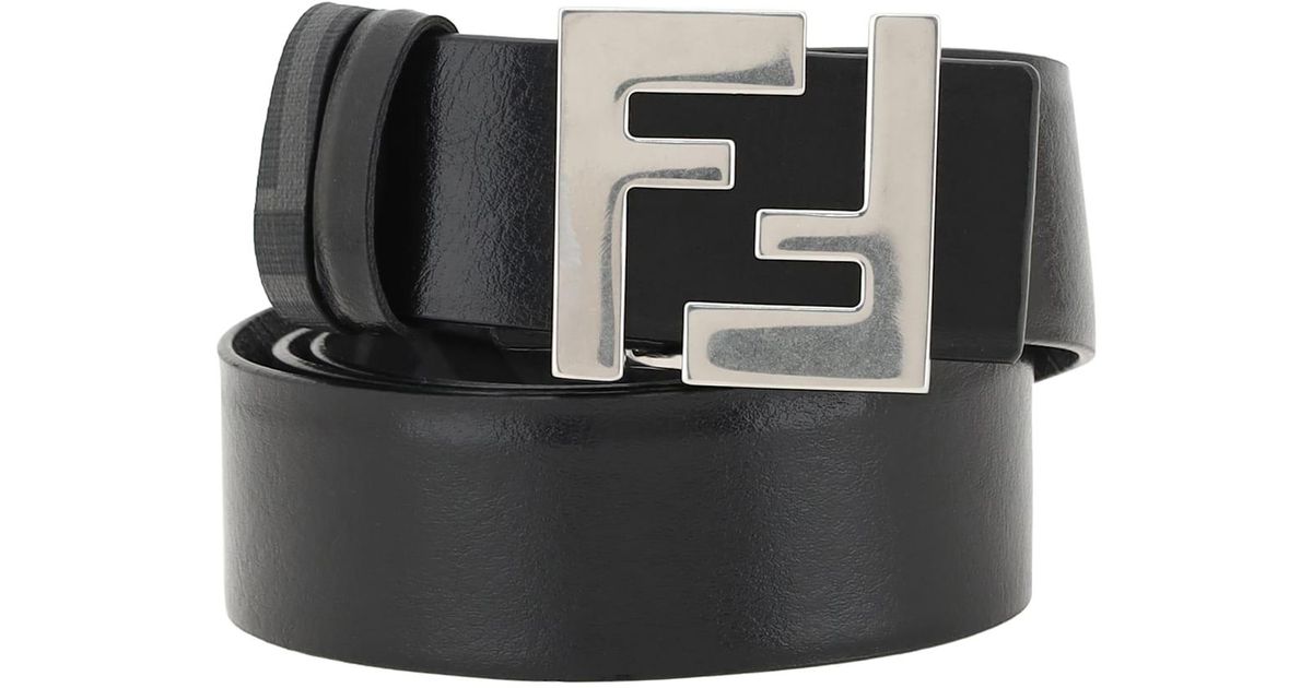 Fendi Belt in Black for Men | Lyst