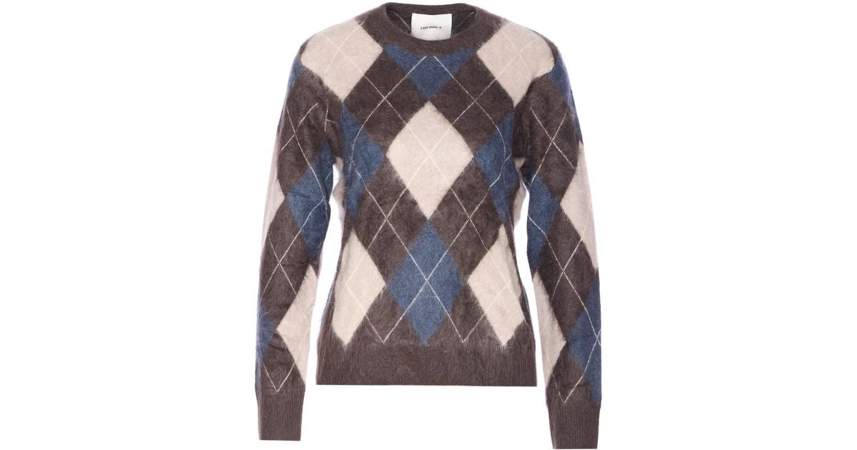 Lisa Yang Margy Sweater in Blue | Lyst UK