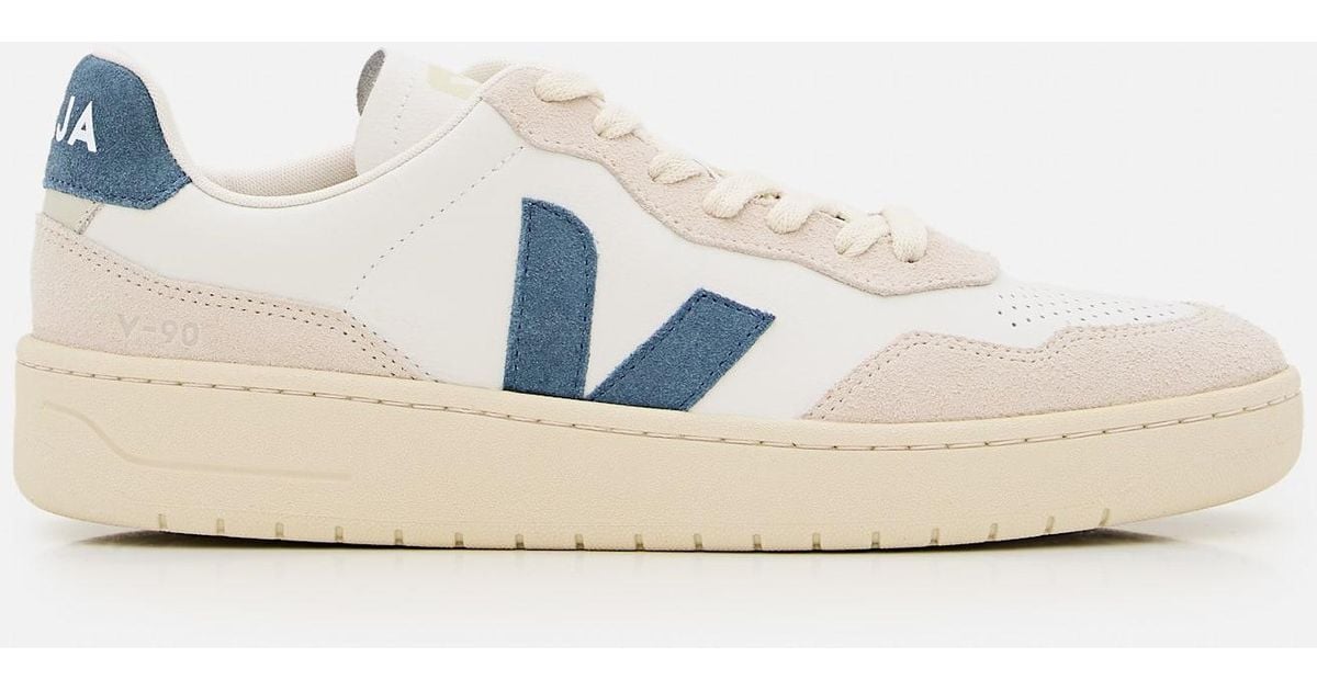 Veja Logo Sneakers in White for Men | Lyst