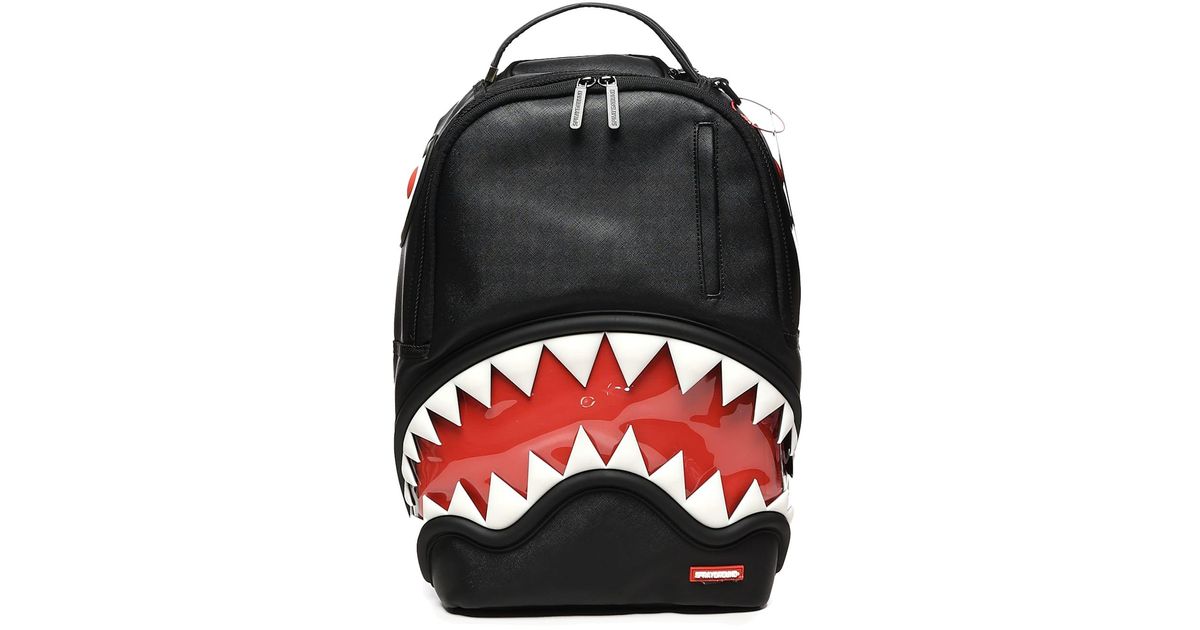 Sprayground Backpack 1 Off Teeth in Black | Lyst