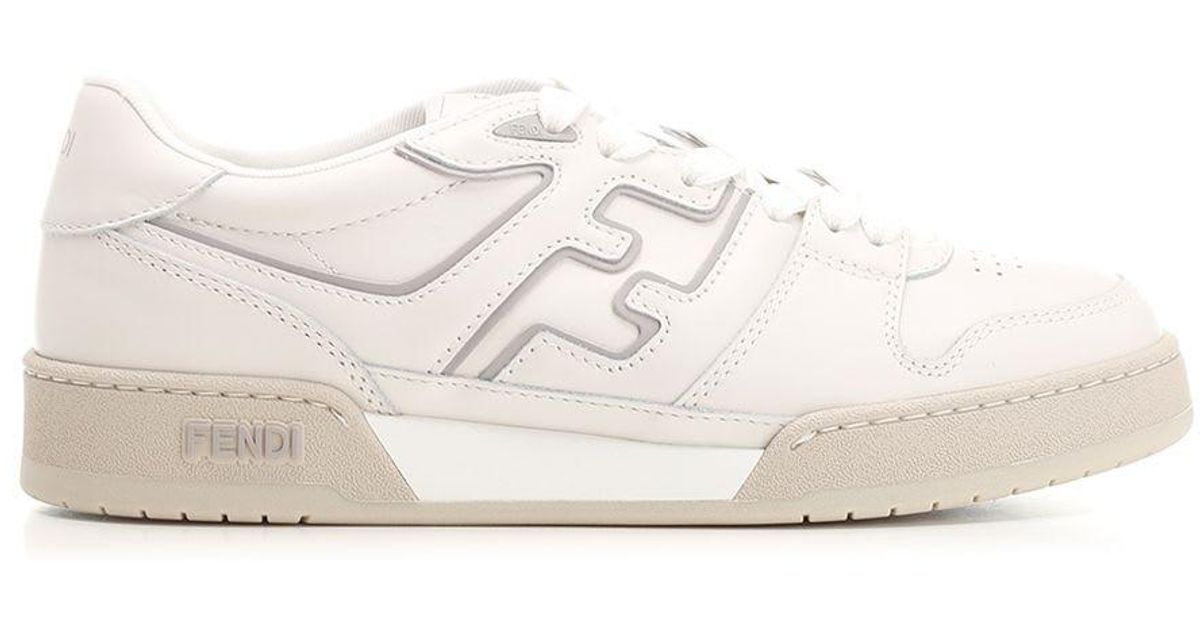 Fendi Match Sneakers in White for Men | Lyst