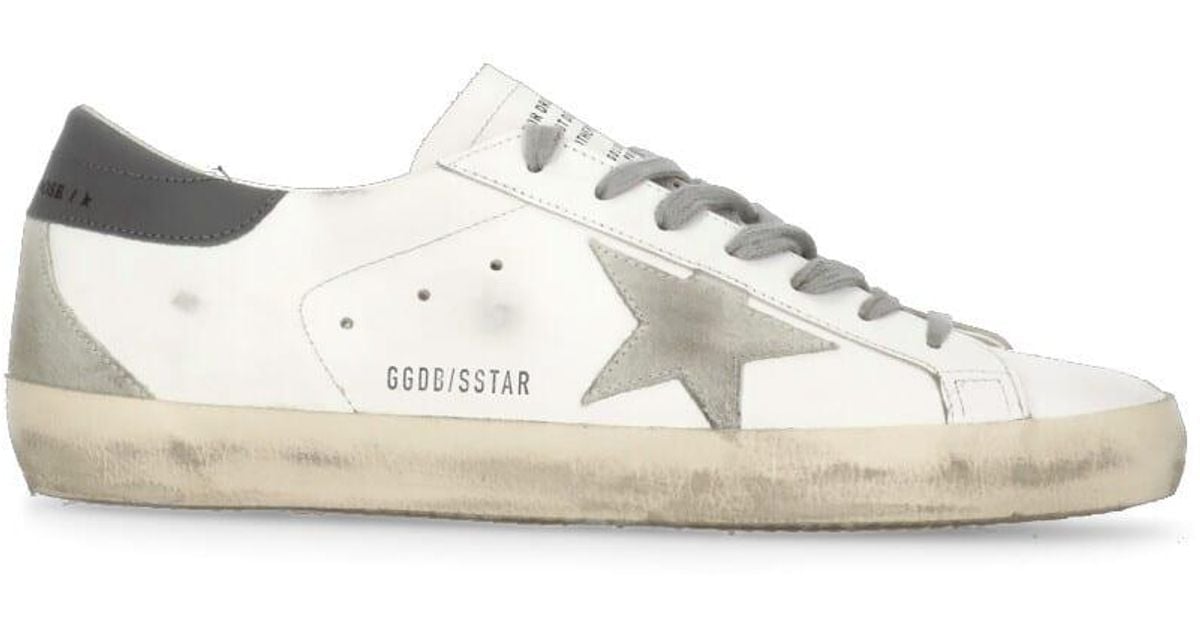 Golden Goose Super Star Classic Sneakers in White for Men | Lyst UK