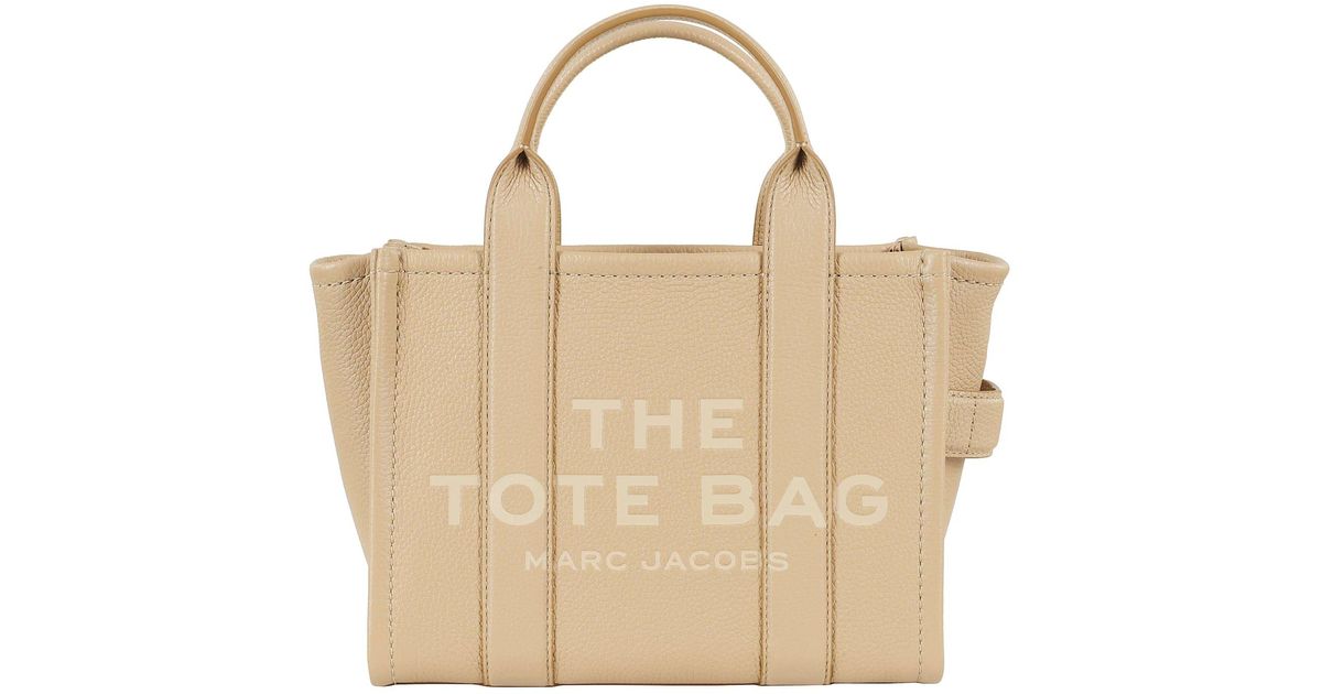 Marc Jacobs The Small Tote in Natural | Lyst