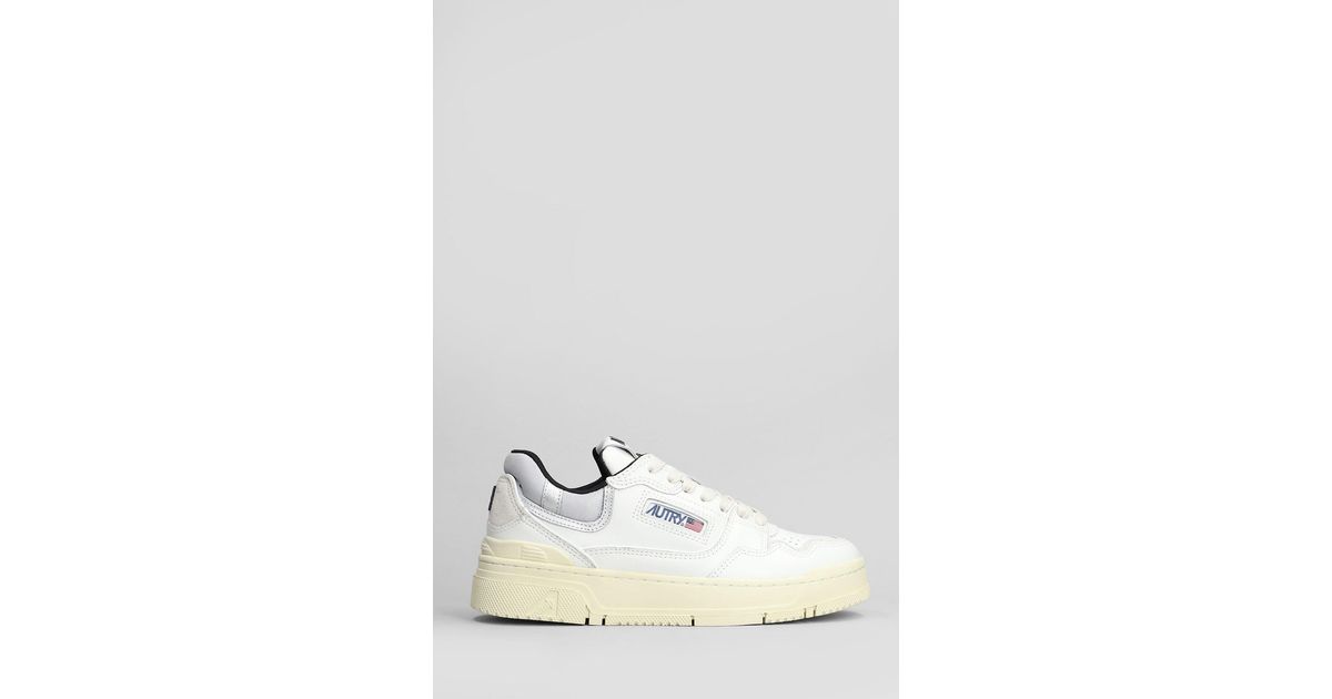 Autry Clc Low Sneakers in White | Lyst UK