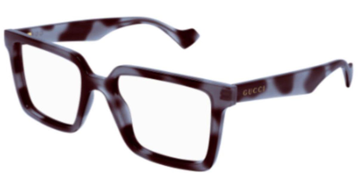 Gucci Gg1540O004 Transparent in Brown for Men | Lyst