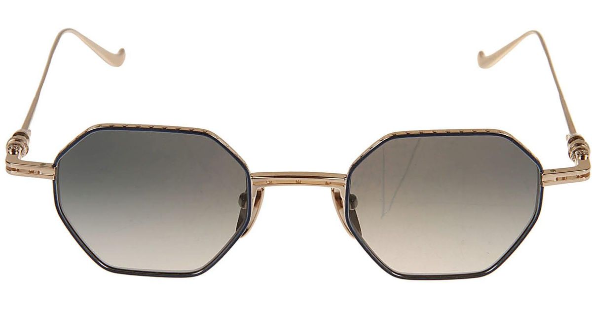 Chrome Hearts Octagon Lens Thin Curve Temple Sunglasses In Blue Lyst Uk