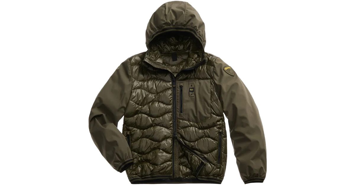Blauer Coats in Green for Men | Lyst UK