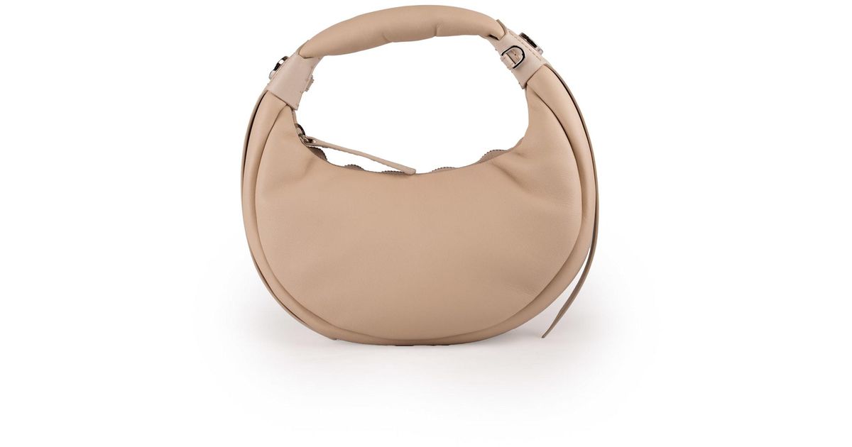 Hogan Bam Bam Mini Hobo Bag in White | Lyst