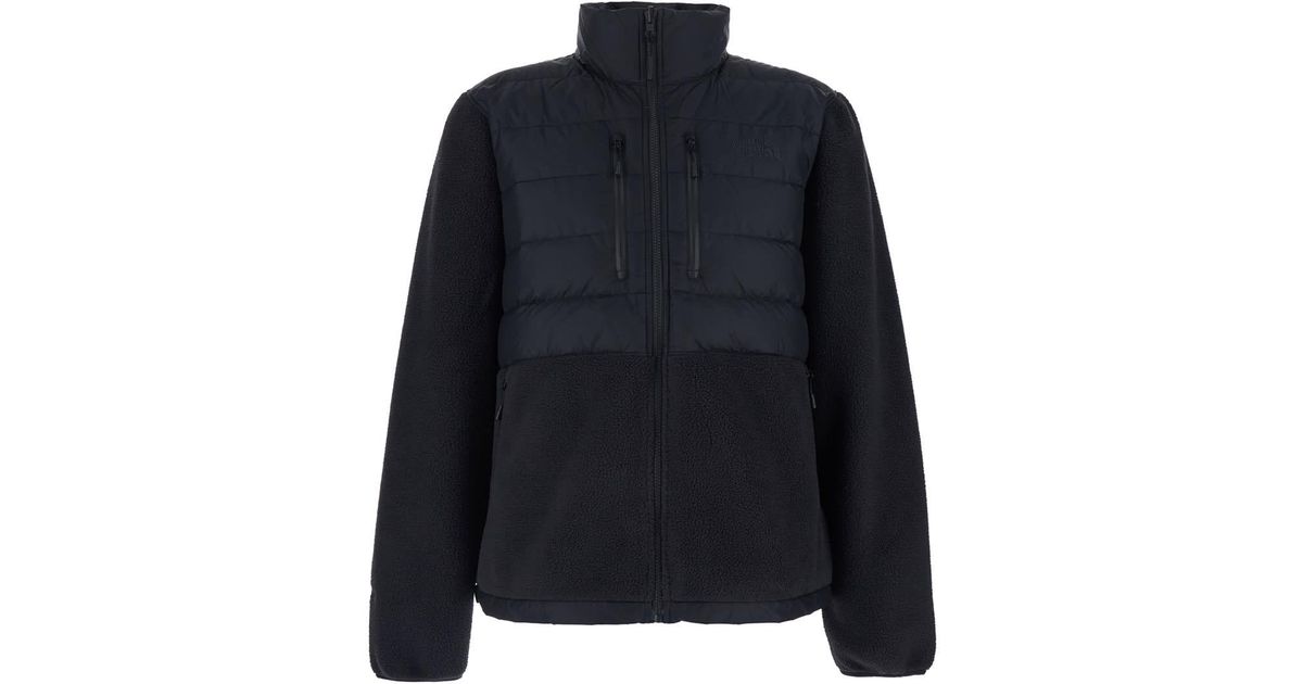 The North Face Down Jacket With High Neck And Tonal Logo Letteri in ...