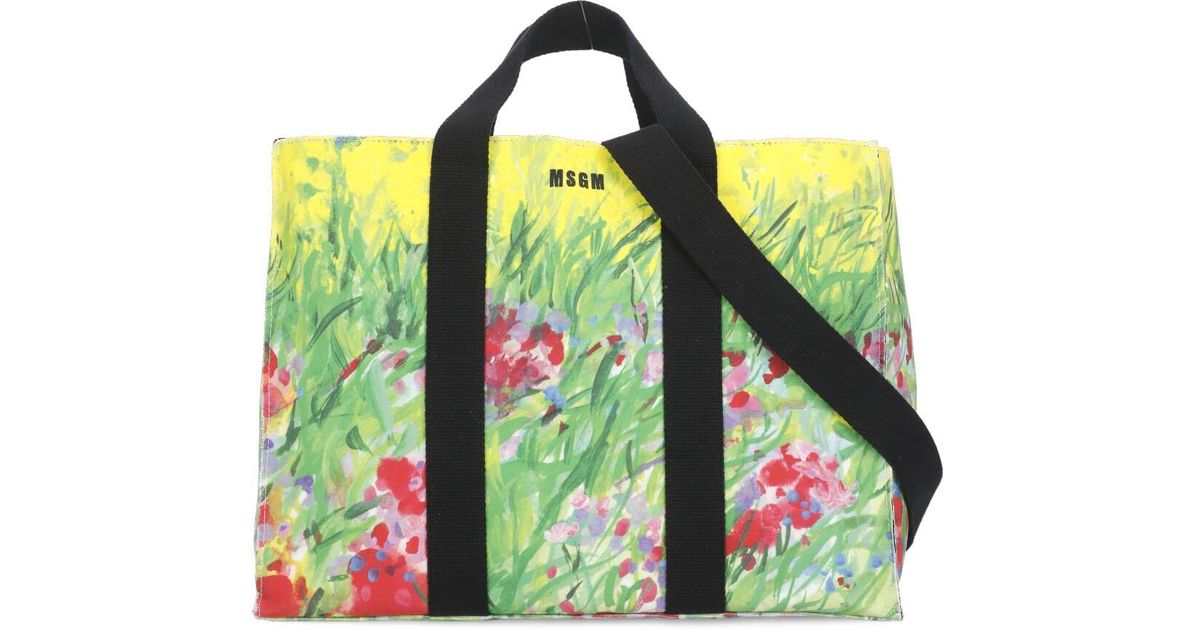 MSGM Bags in Green | Lyst UK