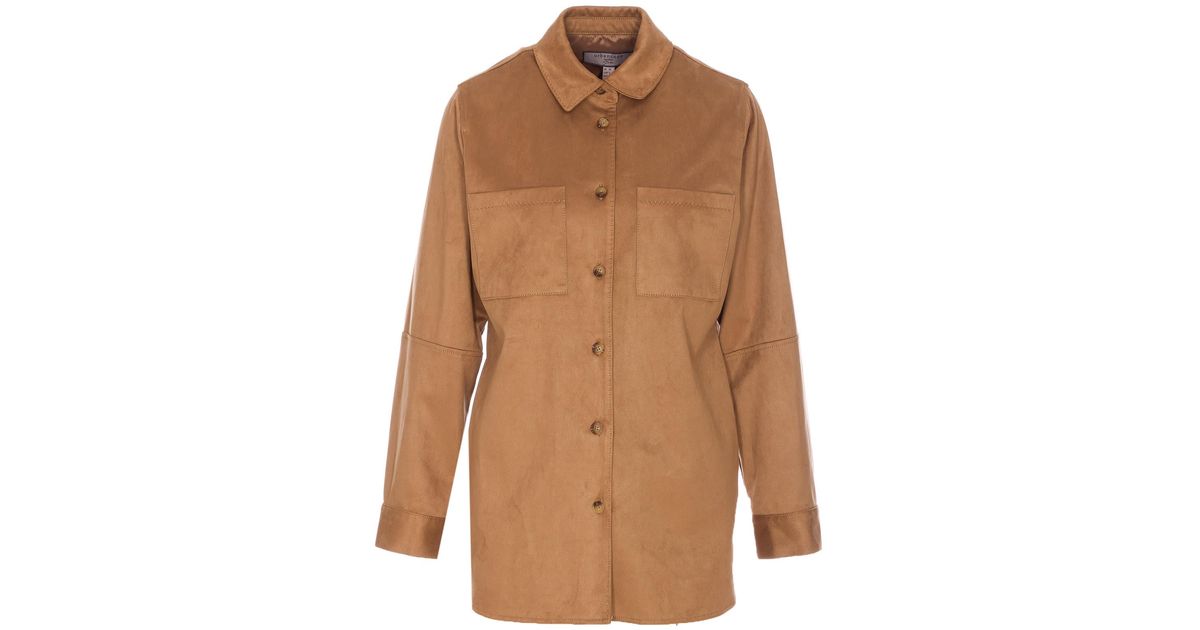 Urbancode Suede Jacket in Brown | Lyst