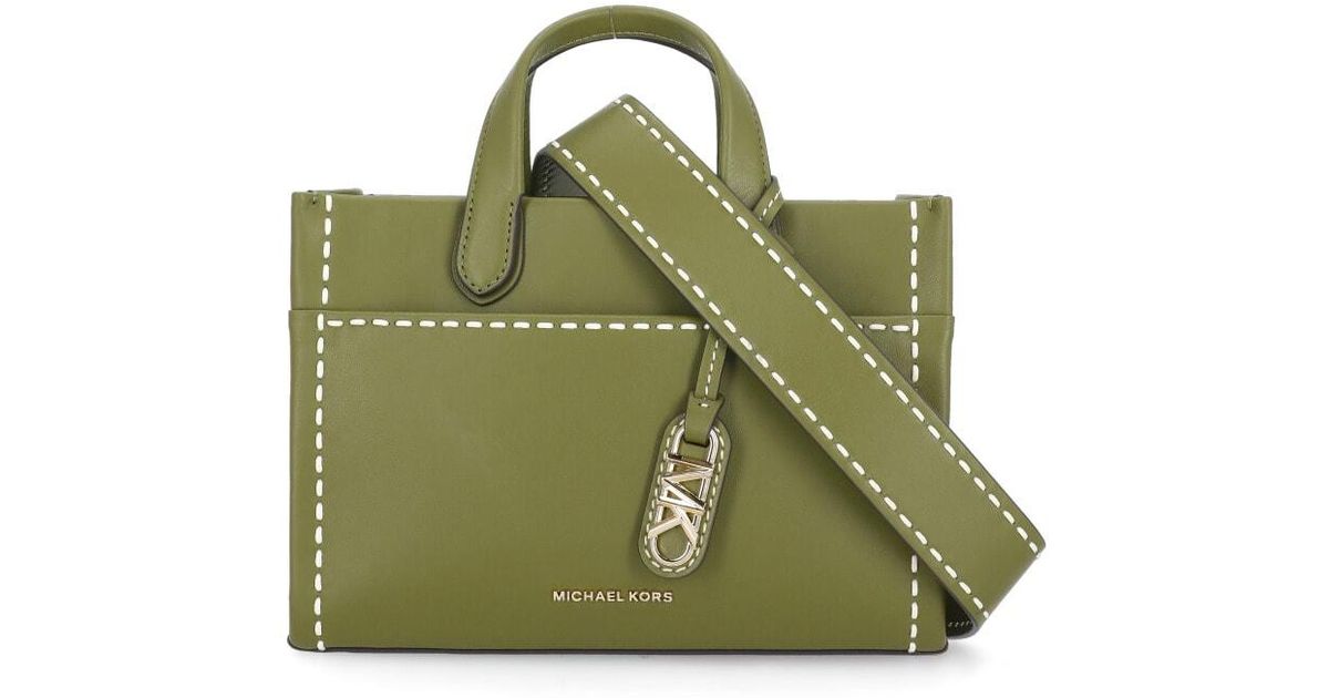MICHAEL Michael Kors Gigi Bag in Green | Lyst