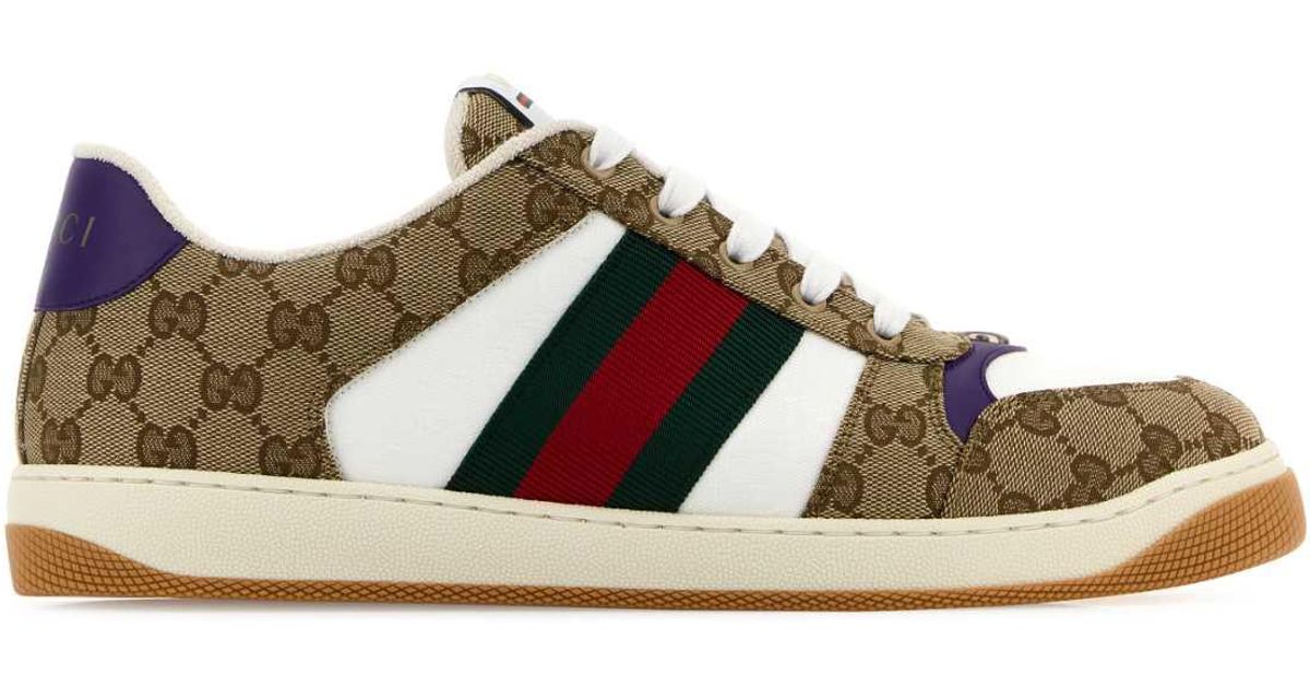 Gucci Original Gg Screener Sneakers in Black for Men | Lyst