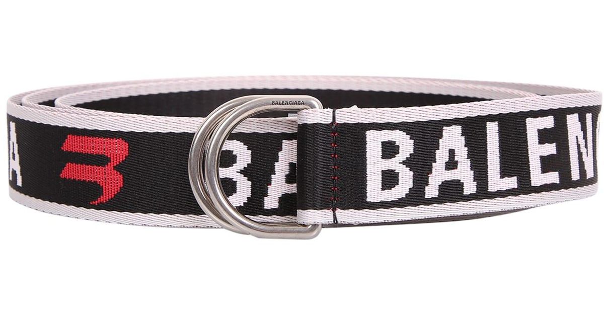 Balenciaga Belts in White for Men | Lyst UK