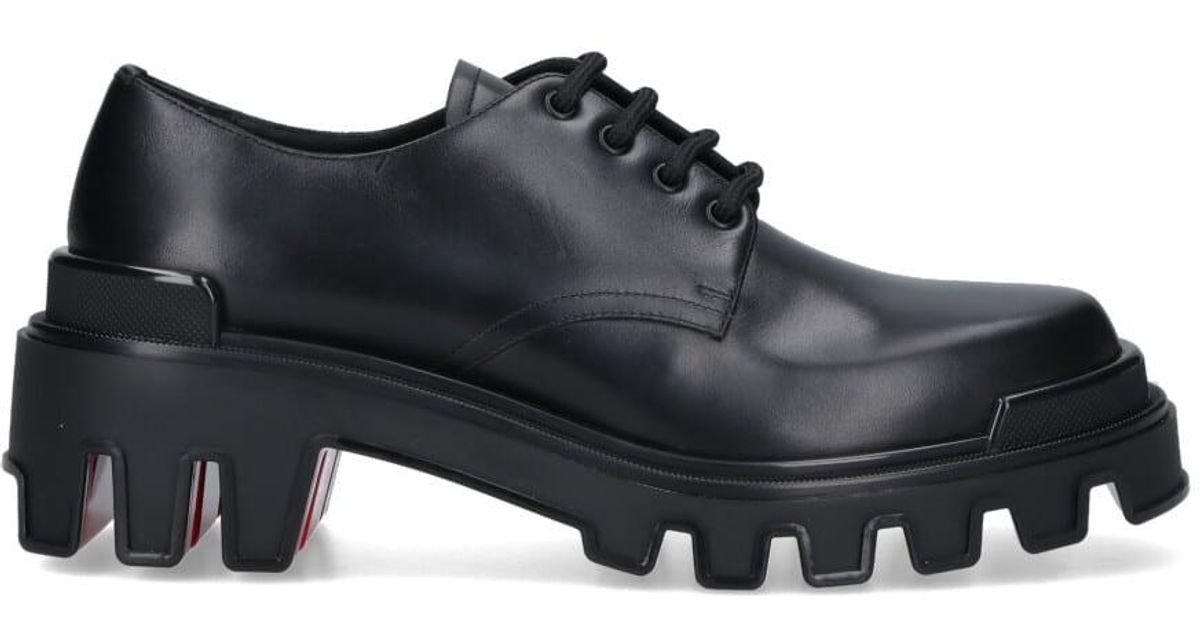 Christian Louboutin Deby Shoes Trott Dune in Black for Men | Lyst