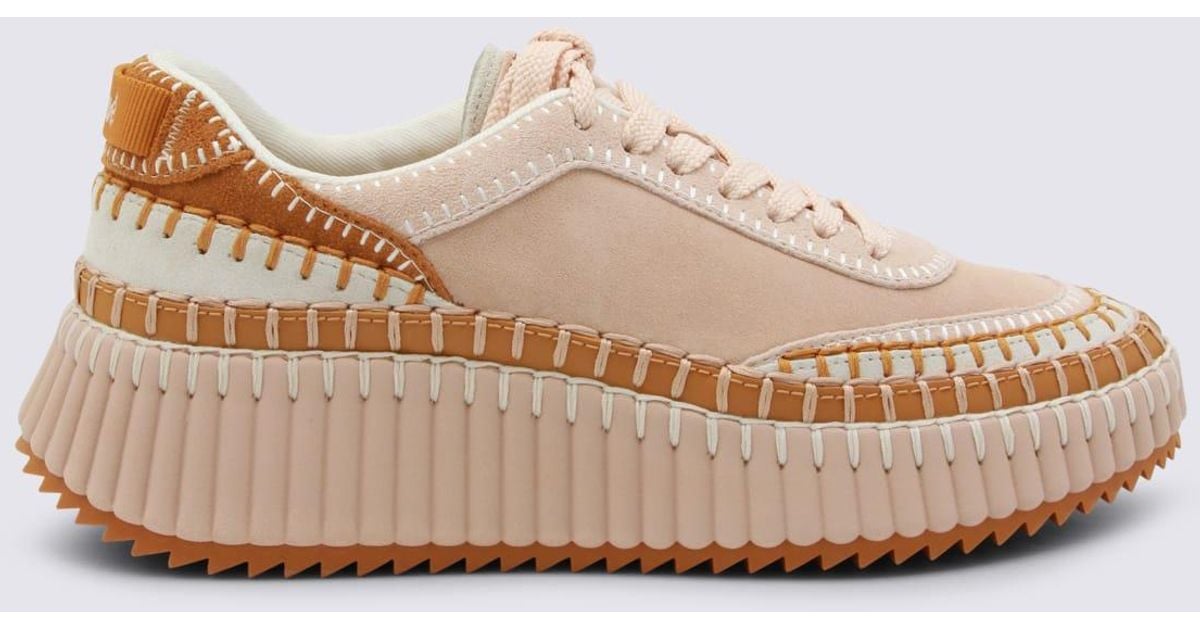 Chloé Maple Sneakers in Natural | Lyst UK