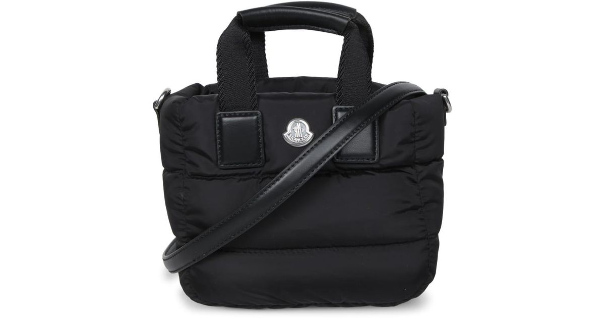 Moncler Caradoc Micro Bag in Black | Lyst