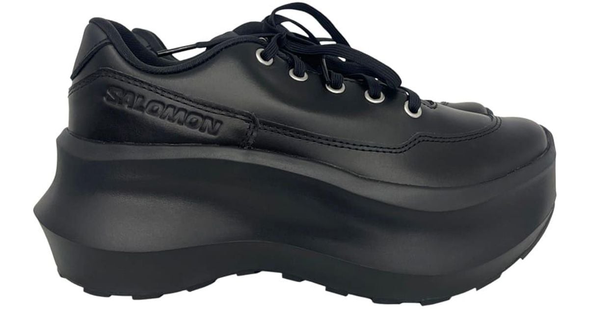 Comme des Garçons X Salomon Platform in Black | Lyst UK