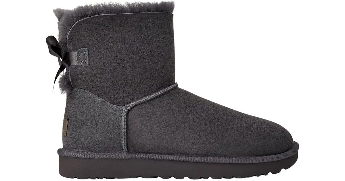 UGG Mini Bailey Bow Ii Boot For in Black | Lyst